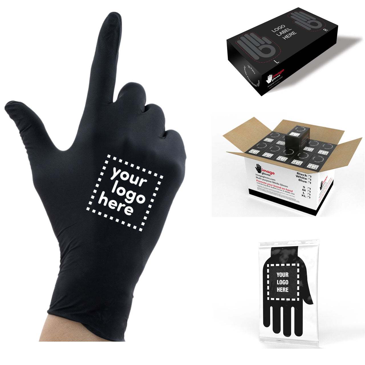 INKED Custom Printed Gloves – Image Gloves